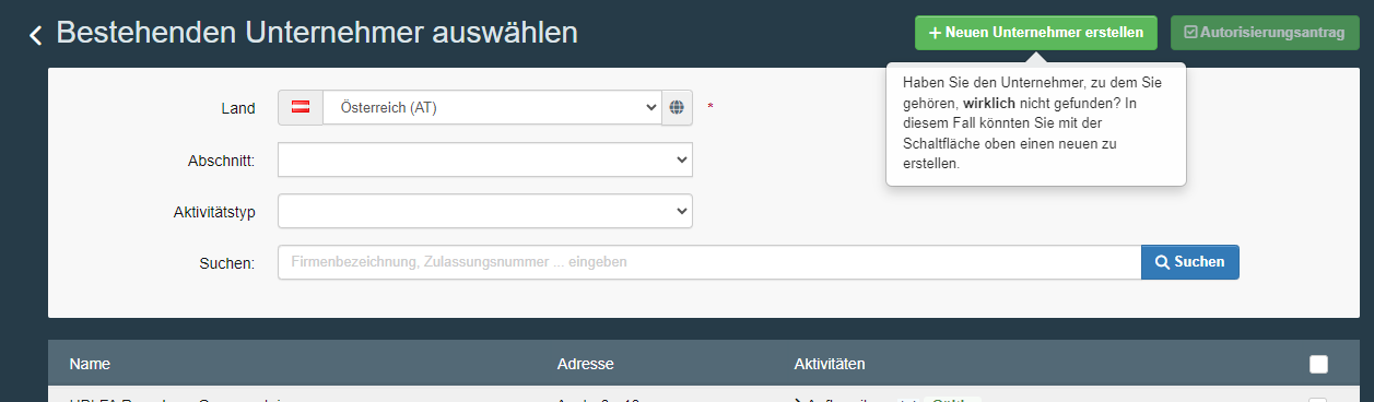 TRACES NT - Land Niederösterreich