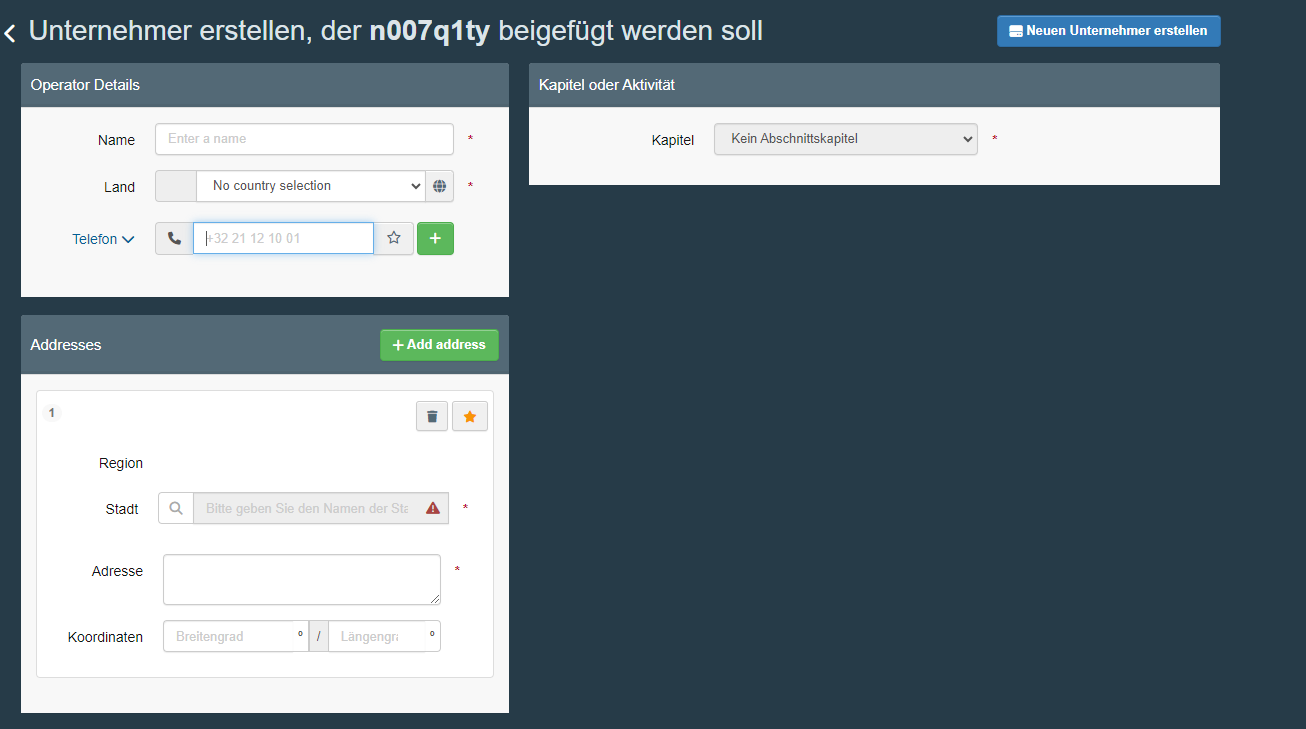 TRACES NT - Land Niederösterreich